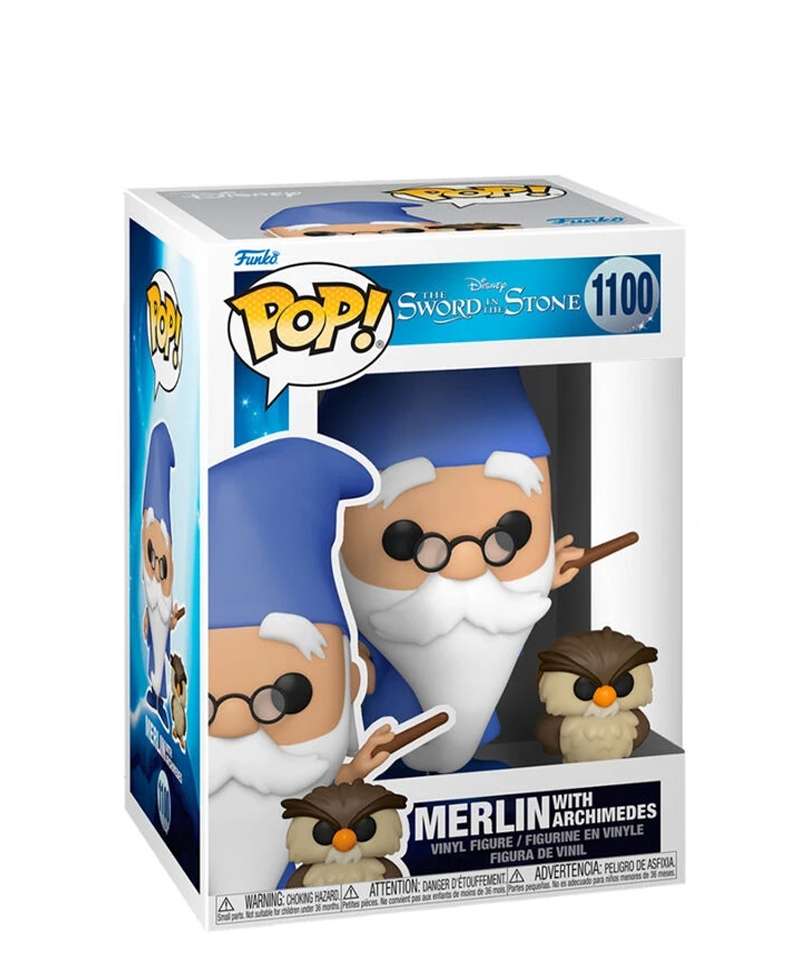 Funko Pop Disney " Merlin with Archimedes " – tuttishopping.it