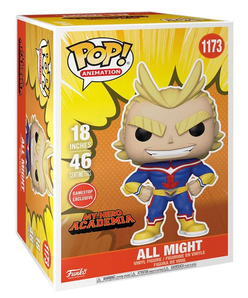 Funko Pop Anime - My Hero Academia " All Might (18-Inch ...