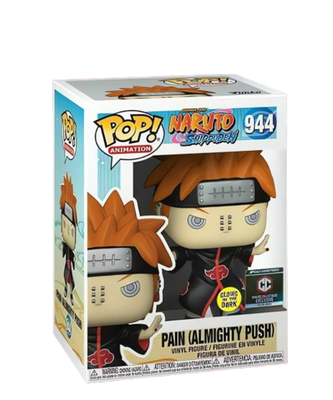 Funko Pop Anime - Naruto " Pain Almighty Push " GITD Chalice exclusive ...