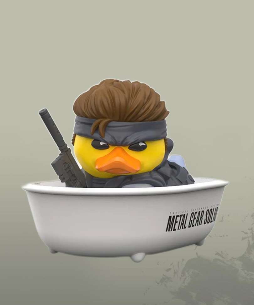 TUBBZ Cosplay Duck Collectible " Metal Gear Solid Solid Snake ...
